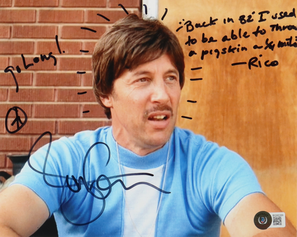 Jon Gries Signed "Napoleon Dynamite" 8x10 Photo Inscribed "Back In 82 ...