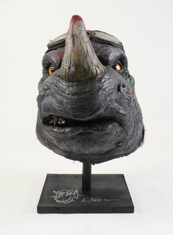 Kevin Eastman Signed Rocksteady - TMNT Life Size Custom Hand-Painted ...