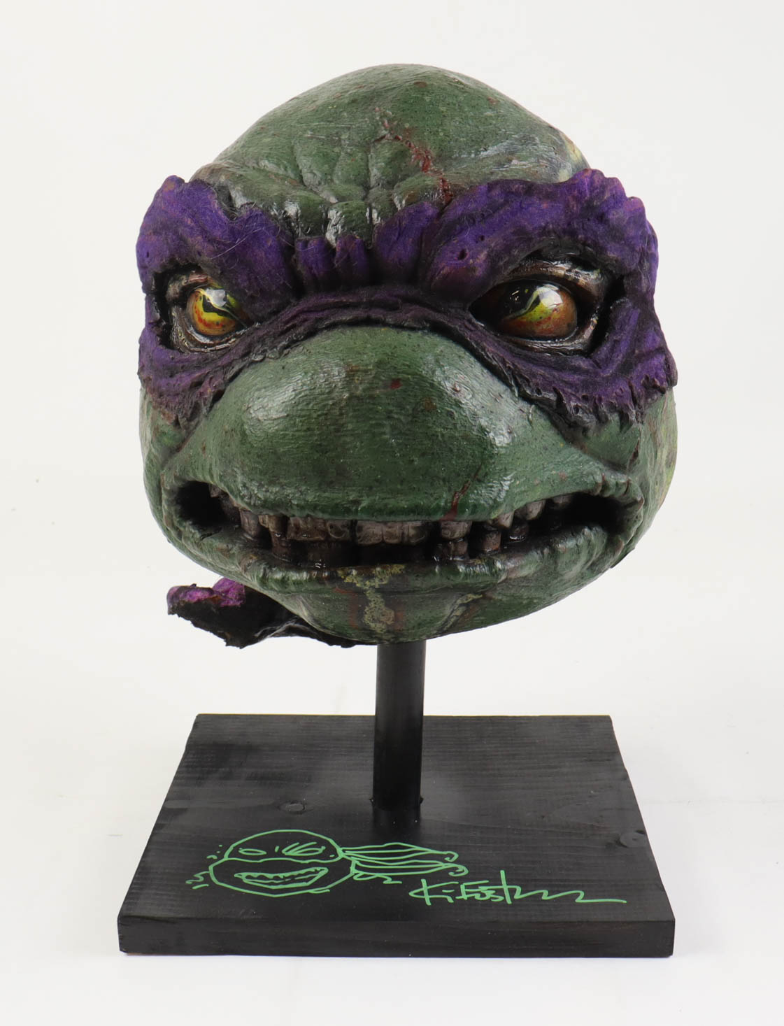 Kevin Eastman Signed Donatello - TMNT Life Size Custom Hand-Painted ...