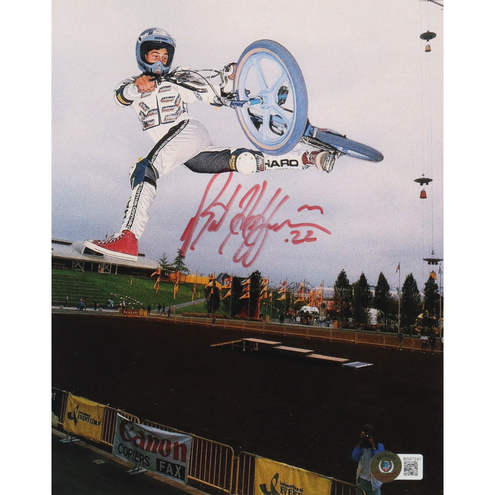 Mat Hoffman Signed 8x10 Photo (Beckett) | Pristine Auction