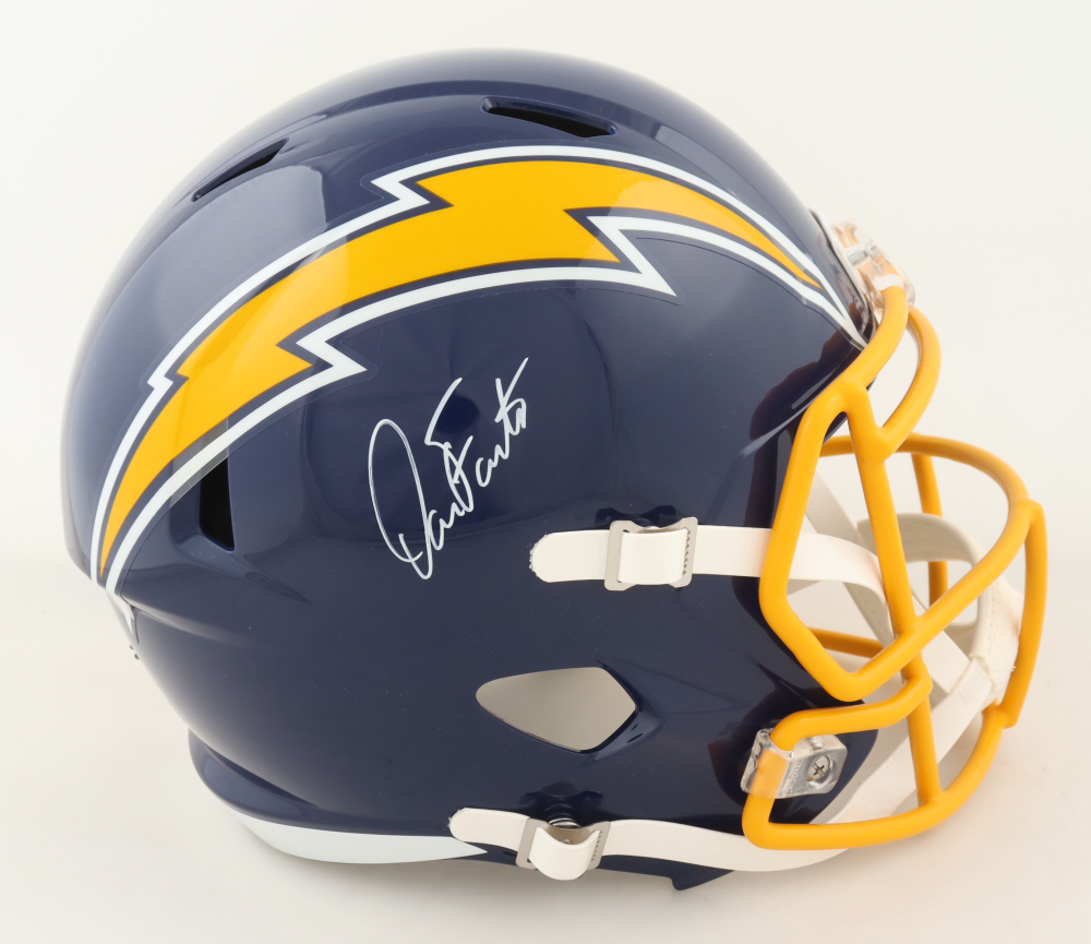 Dan Fouts Signed Chargers Full Size Throwback Speed Helmet (Schwartz ...