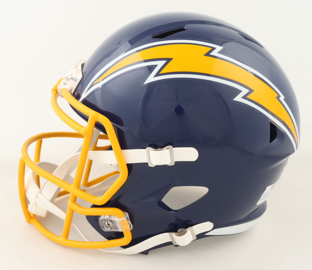 Dan Fouts Signed Chargers Full Size Throwback Speed Helmet (Schwartz ...