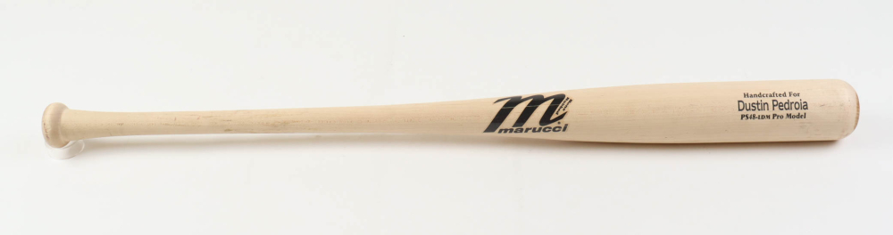 Game-Issued Marucci Bone Rubbed Player Model PS48-LDM Baseball Bat ...