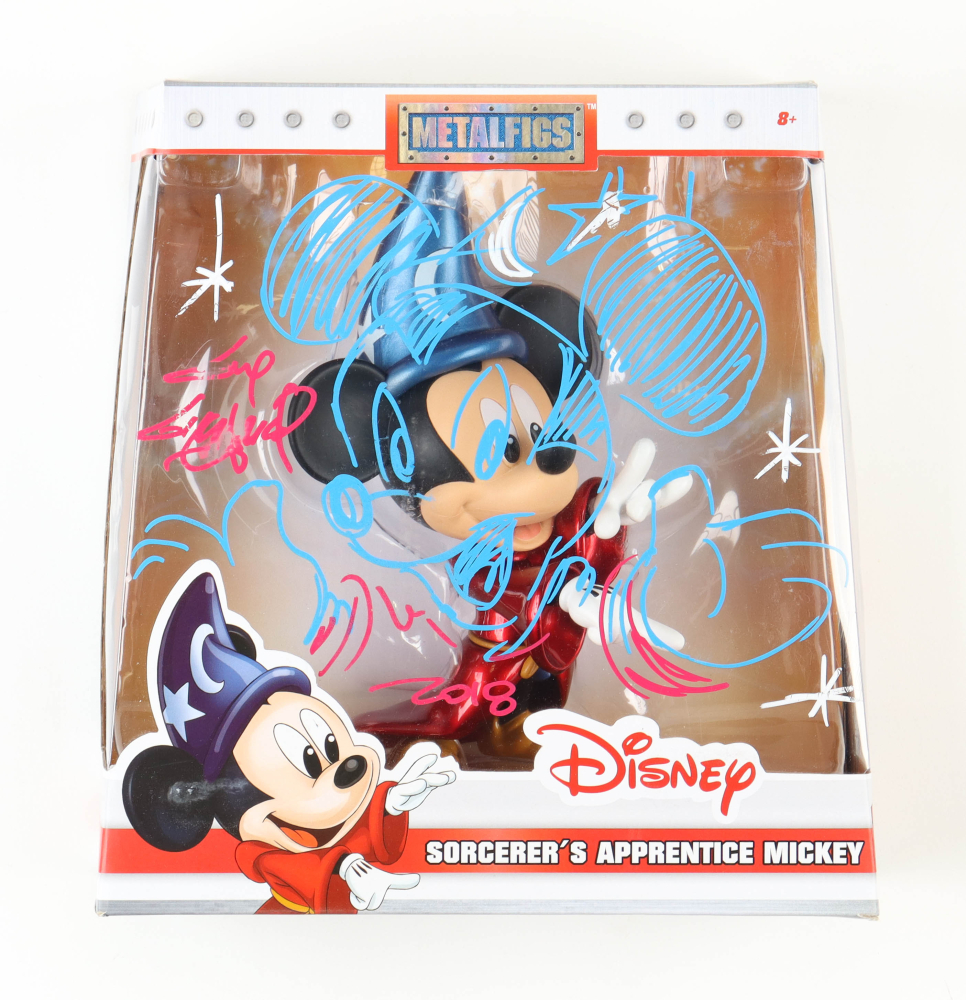 Guy Gilchrist Signed Disney Sorcerer's Apprentice Mickey Metalfigs ...