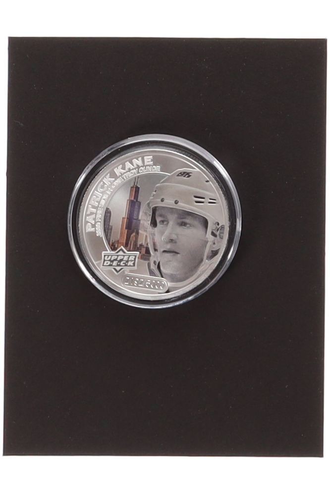 Patrick Kane 2017 Upper Deck Grandeur 1 oz Silver Coin #/5,000 ...