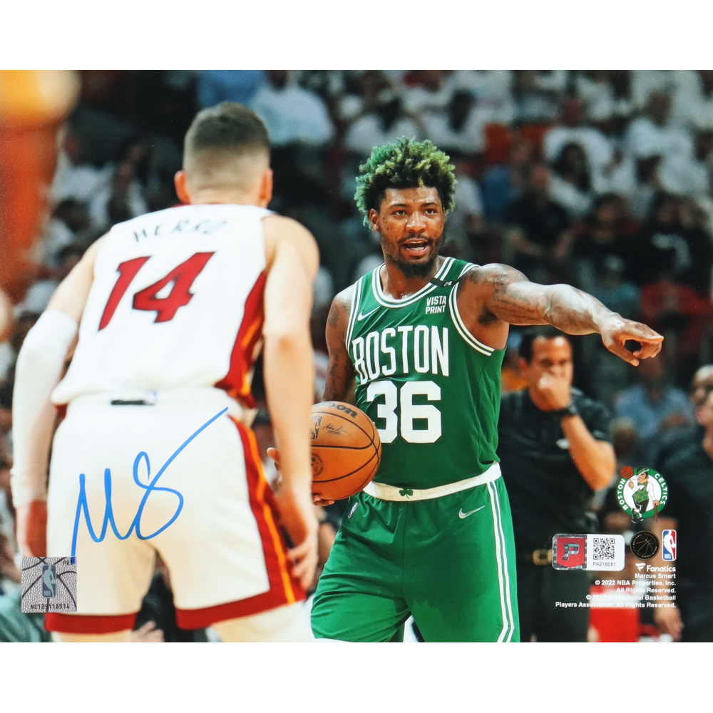 Marcus Smart Signed Celtics 8x10 Photo (PA COA) | Pristine Auction