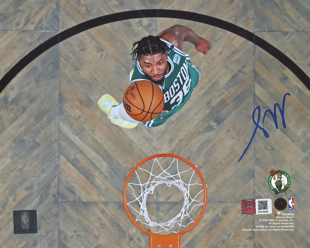 Marcus Smart Signed Celtics 8x10 Photo (PA COA) (See Description ...