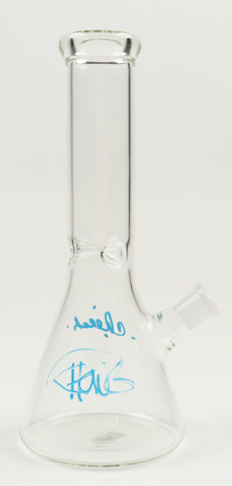 Cheech Marin & Tommy Chong Signed 10" Glass Bong (Beckett) | Pristine ...