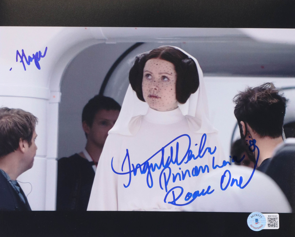 Ingvild Deila Signed "Rogue One: A Star Wars Story" 8x10 Photo ...