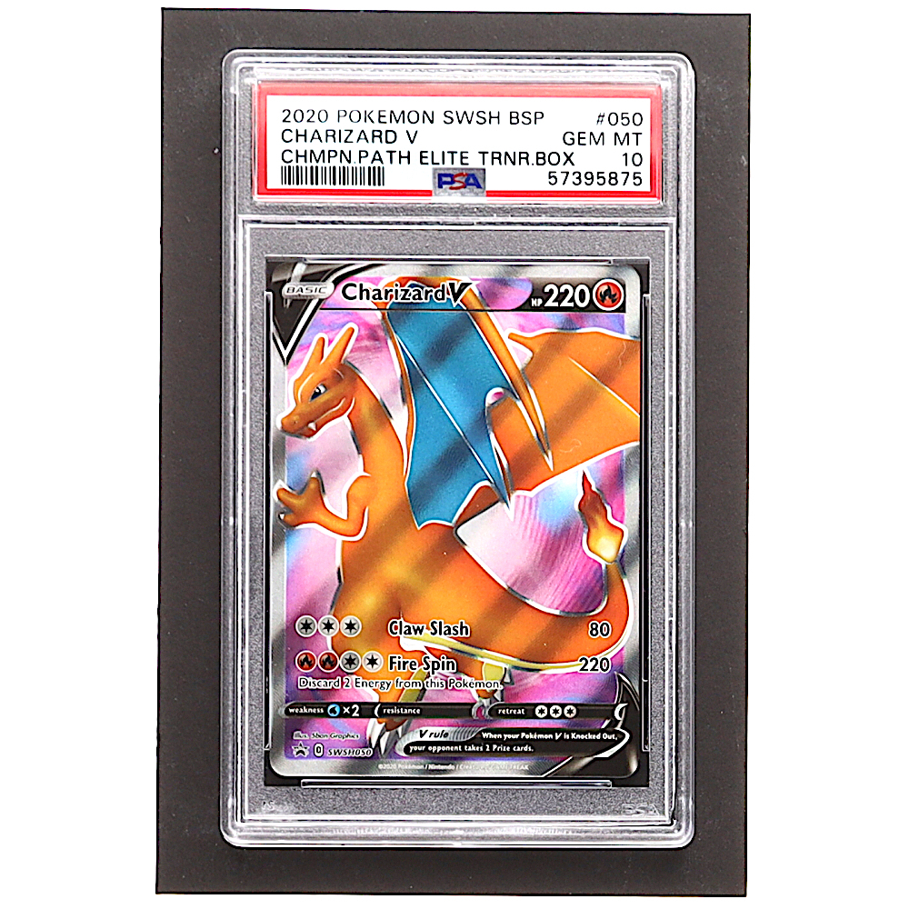 Charizard V 2020 Pokemon Sword and Shield Champion's Path Elite Trainer ...