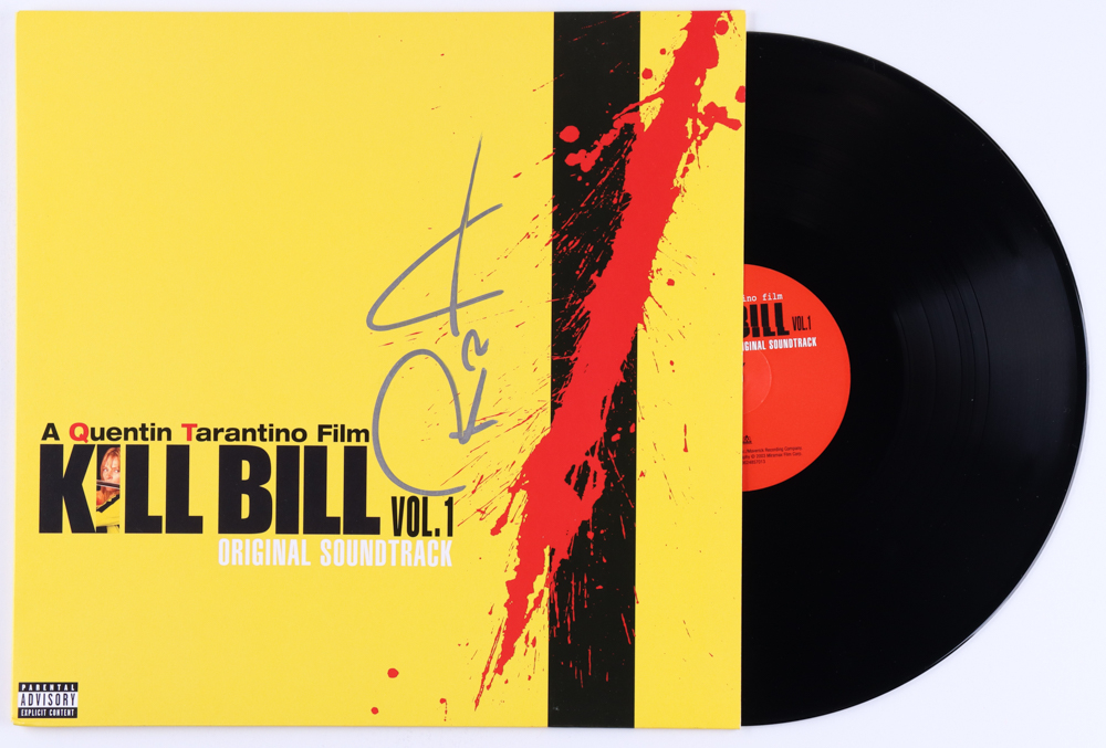 Rza Signed "Kill Bill Vol. 1 Original Soundtrack" Vinyl Record Album ...