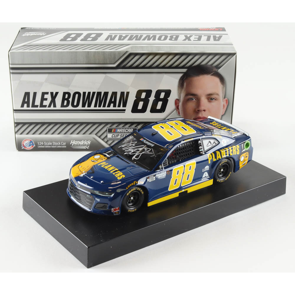 Alex Bowman Signed 2020 NASCAR #88 Planters - 1:24 Premium Action ...