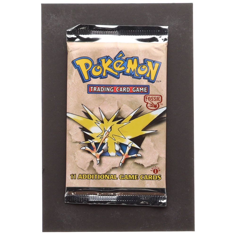 1999 Pokemon TCG Fossil First Edition Booster Pack with (11) Cards ...