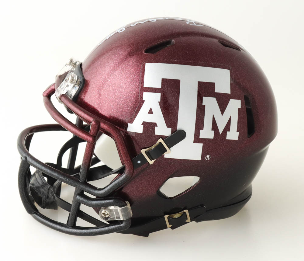 Tom Berenger Signed "The Junction Boys" Texas A&M Aggies Speed Mini ...