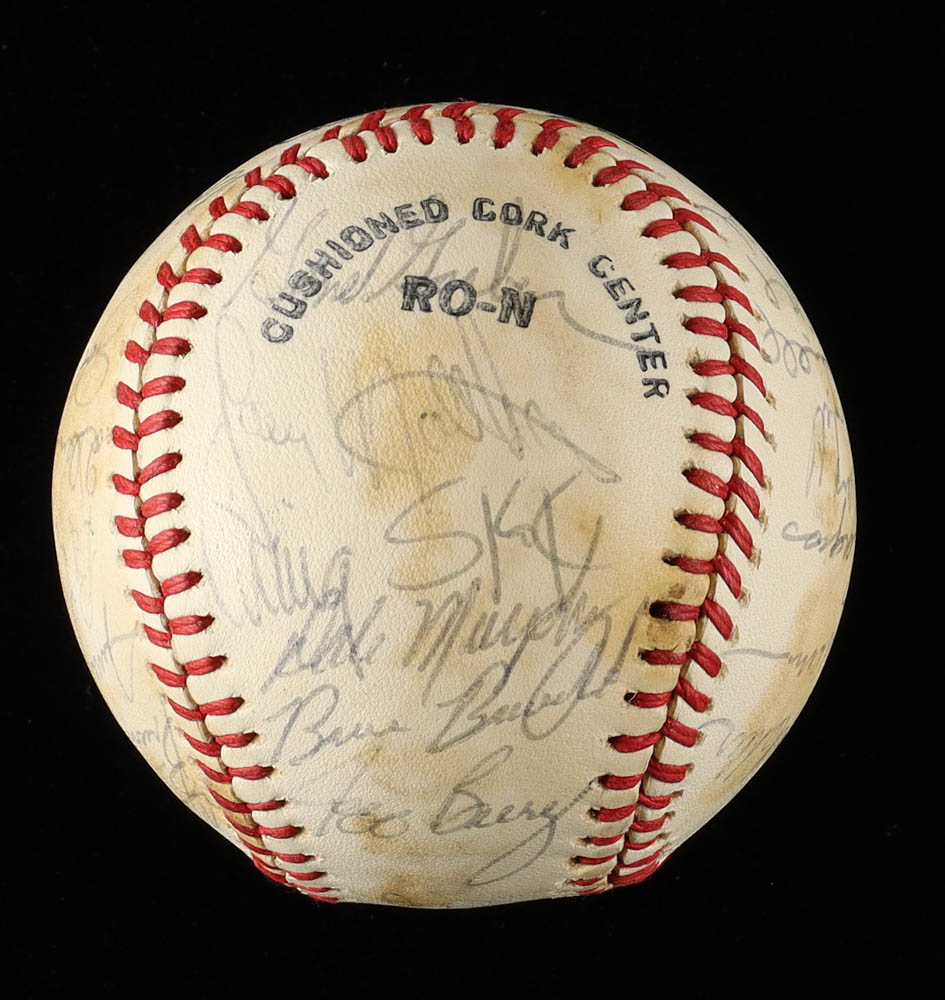 1978 Braves ONL Baseball Team-Signed by (29) with Bobby Cox, Phil ...