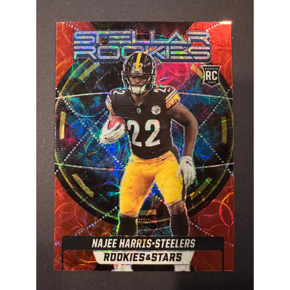 Najee Harris 2021 Panini Rookies and Stars Stellar Rookies Red Prizm #8 ...