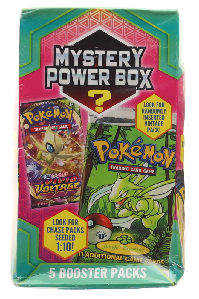 Pokemon Mystery Power Box with (5) Booster Packs | Pristine Auction
