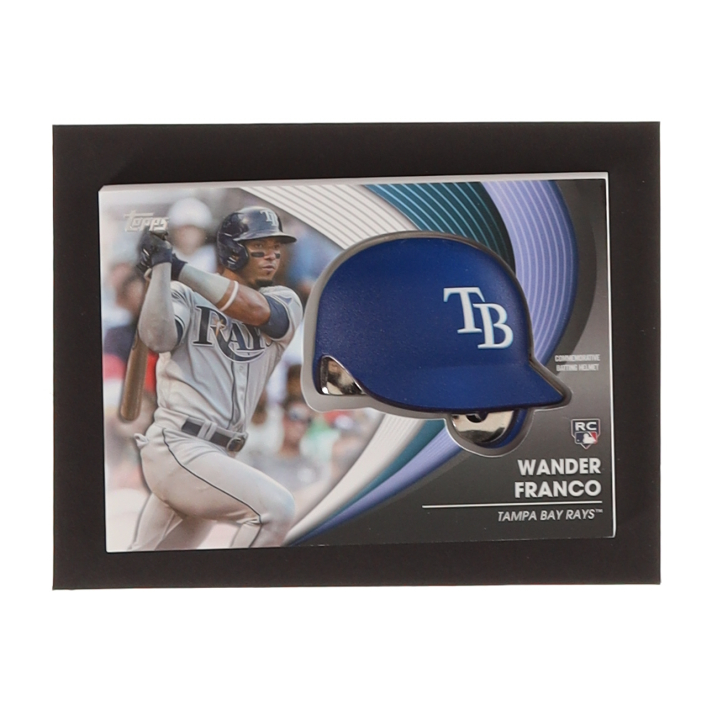 Wander Franco 2022 Topps Commemorative Batting Helmet Relics #BHWF ...