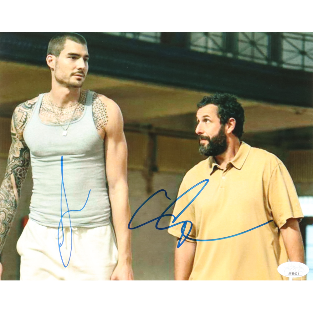Adam Sandler & Juancho Hernangomez Signed "Hustle" 8x10 Photo (JSA COA) | Pristine Auction