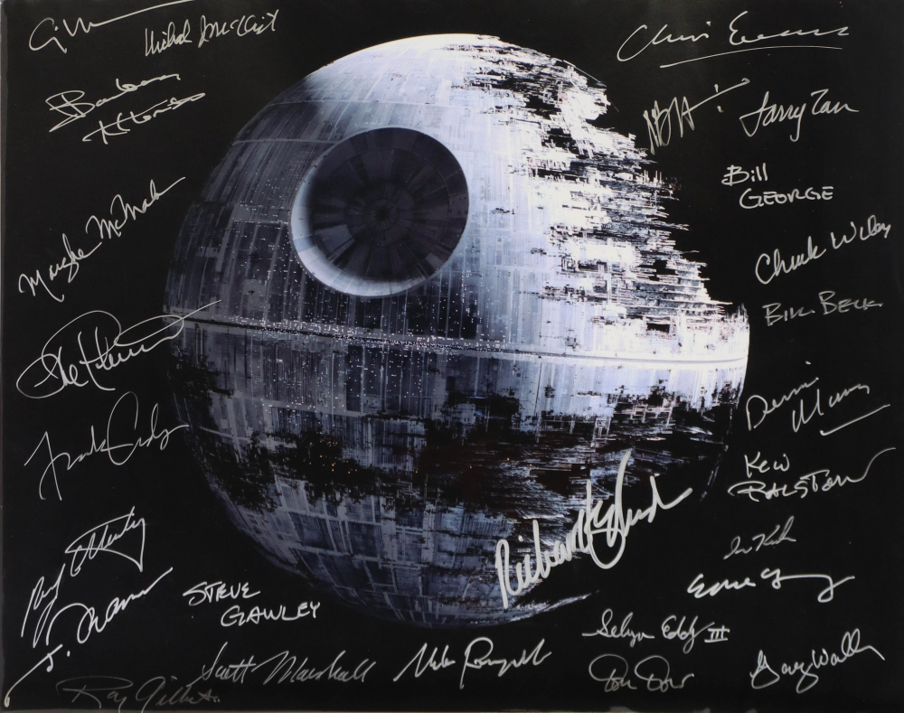 "Star Wars: Return Of The Jedi" 11x14 Photo Signed by (26) with Barbara ...