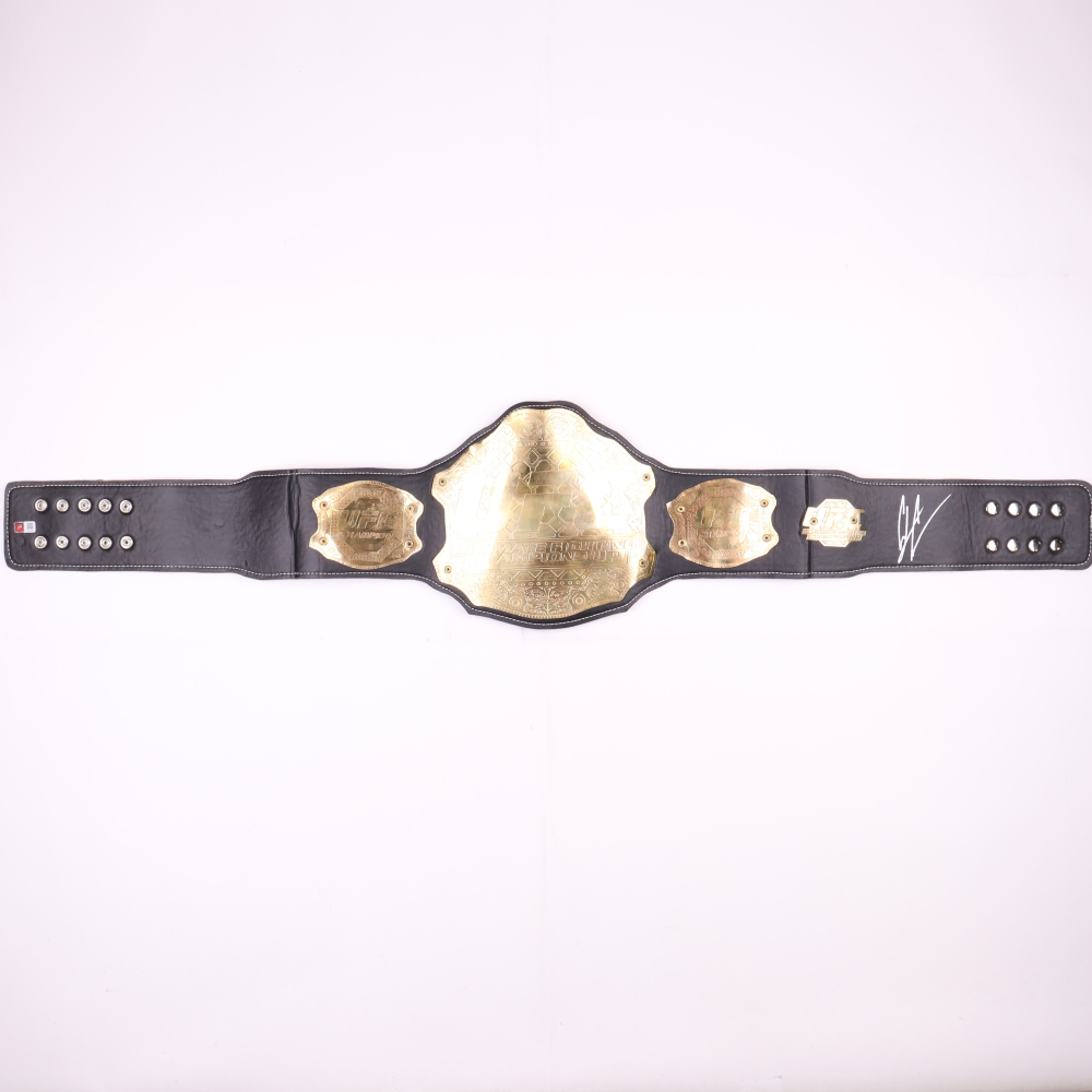 Donald "Cowboy" Cerrone Signed Full-Size UFC Championship Belt (PA ...