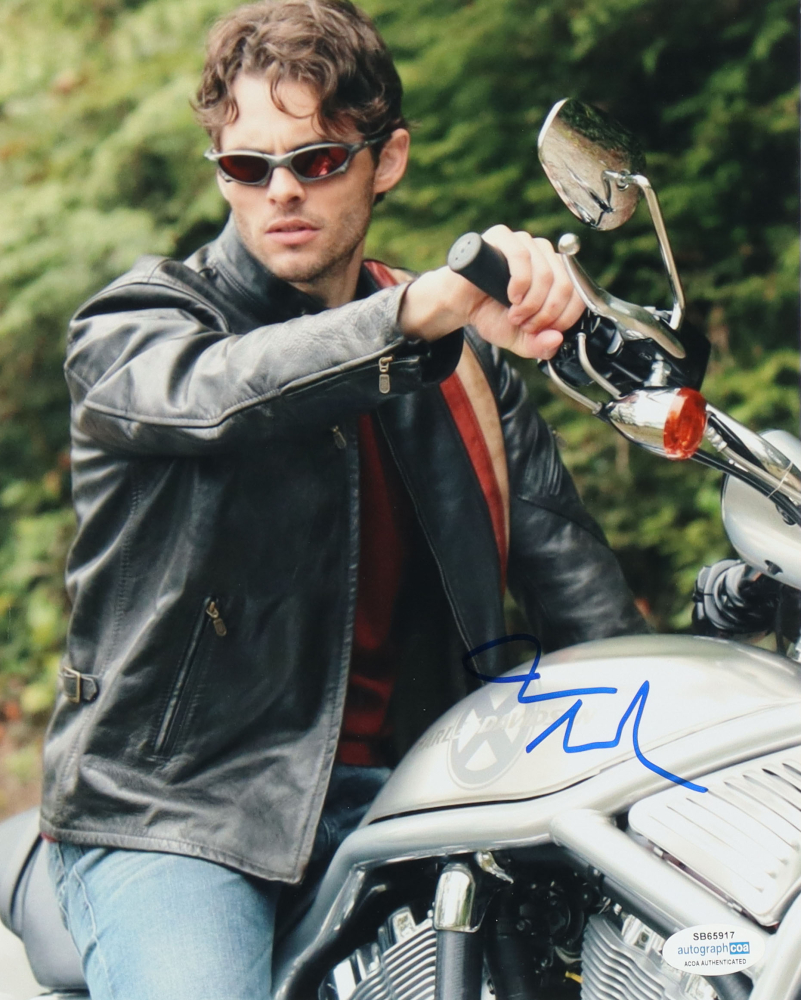 James Marsden Signed "X-Men" Cyclops 8x10 Photo (ACOA COA) | Pristine ...