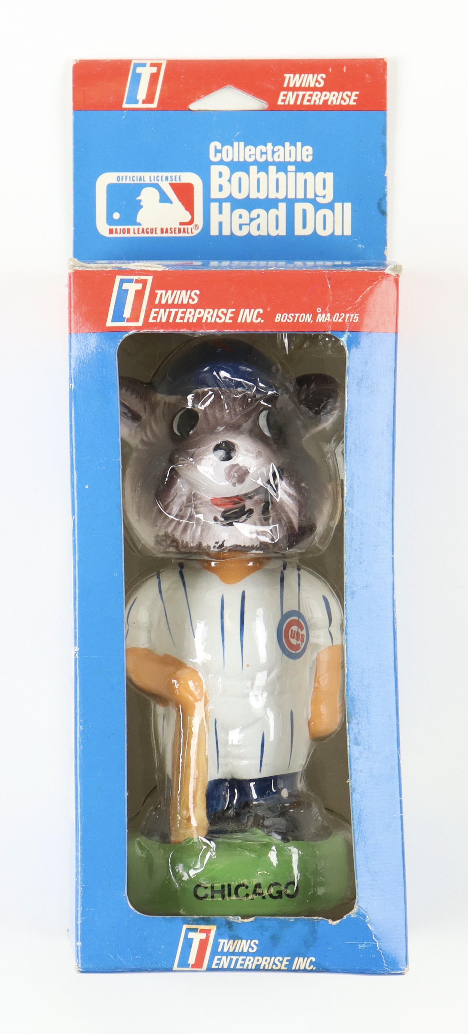 Vintage MLB Cubs Bobble Head with Original Box | Pristine Auction