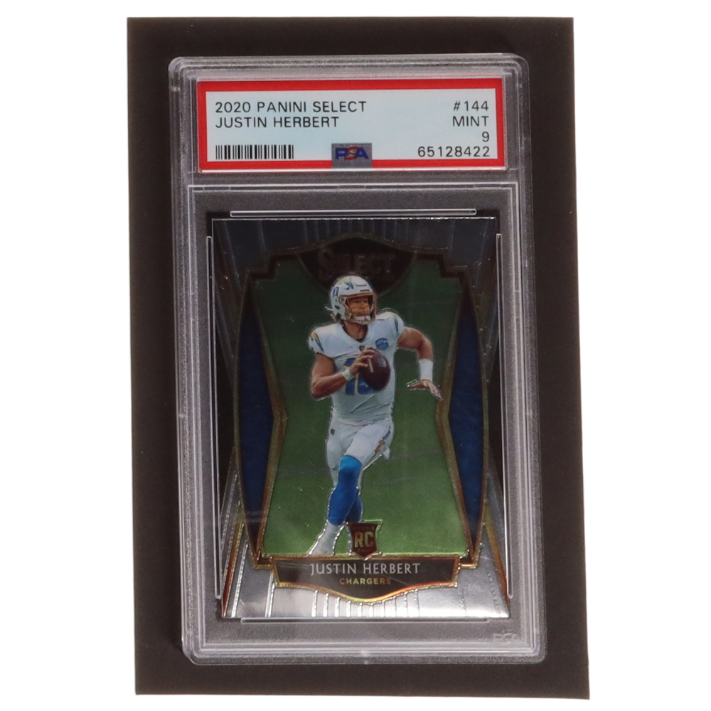 Justin Herbert 2020 Select #144 RC (PSA 9) | Pristine Auction