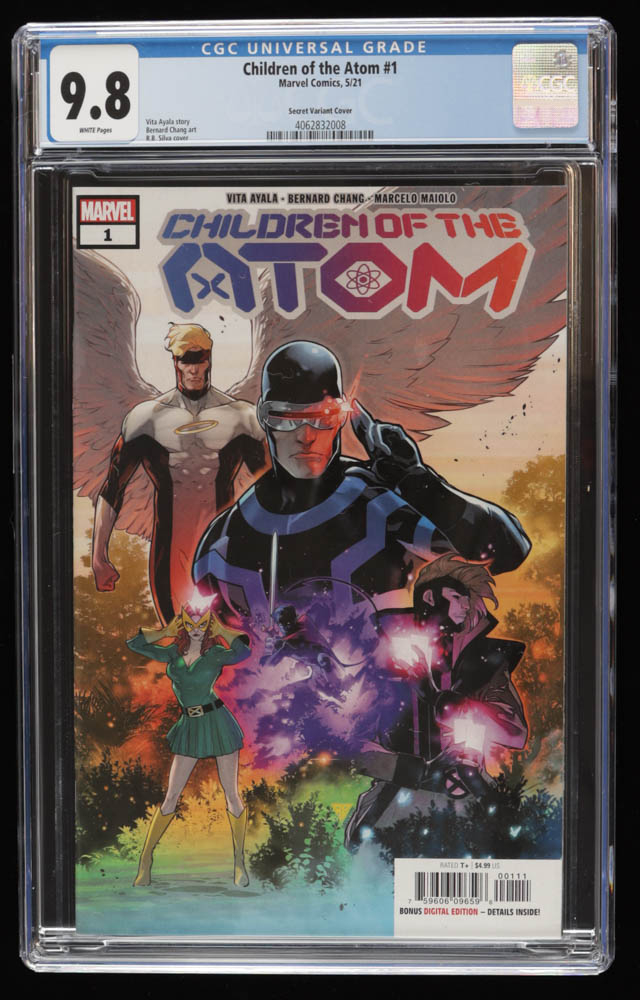 2021 "Children of the Atom" Issue #1 Marvel Comic Book (CGC 9.8 ...