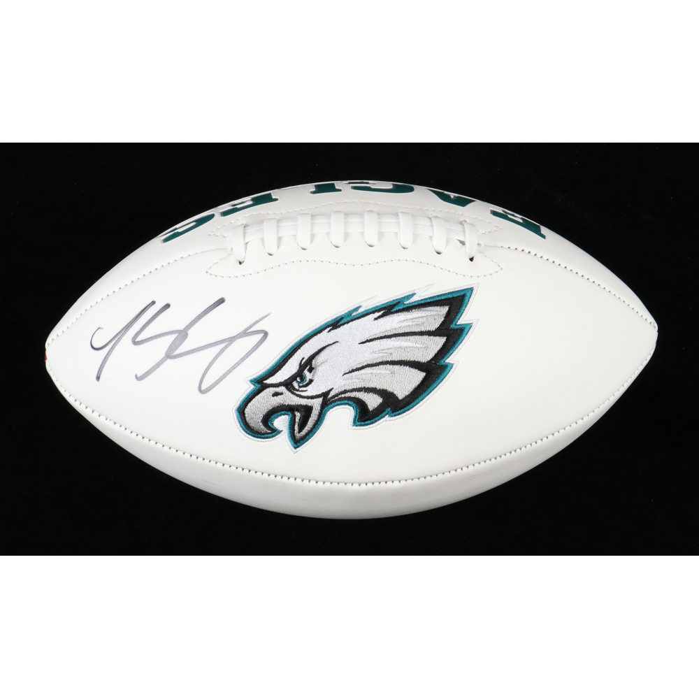 LeSean McCoy Signed Eagles Logo Football (JSA) | Pristine Auction