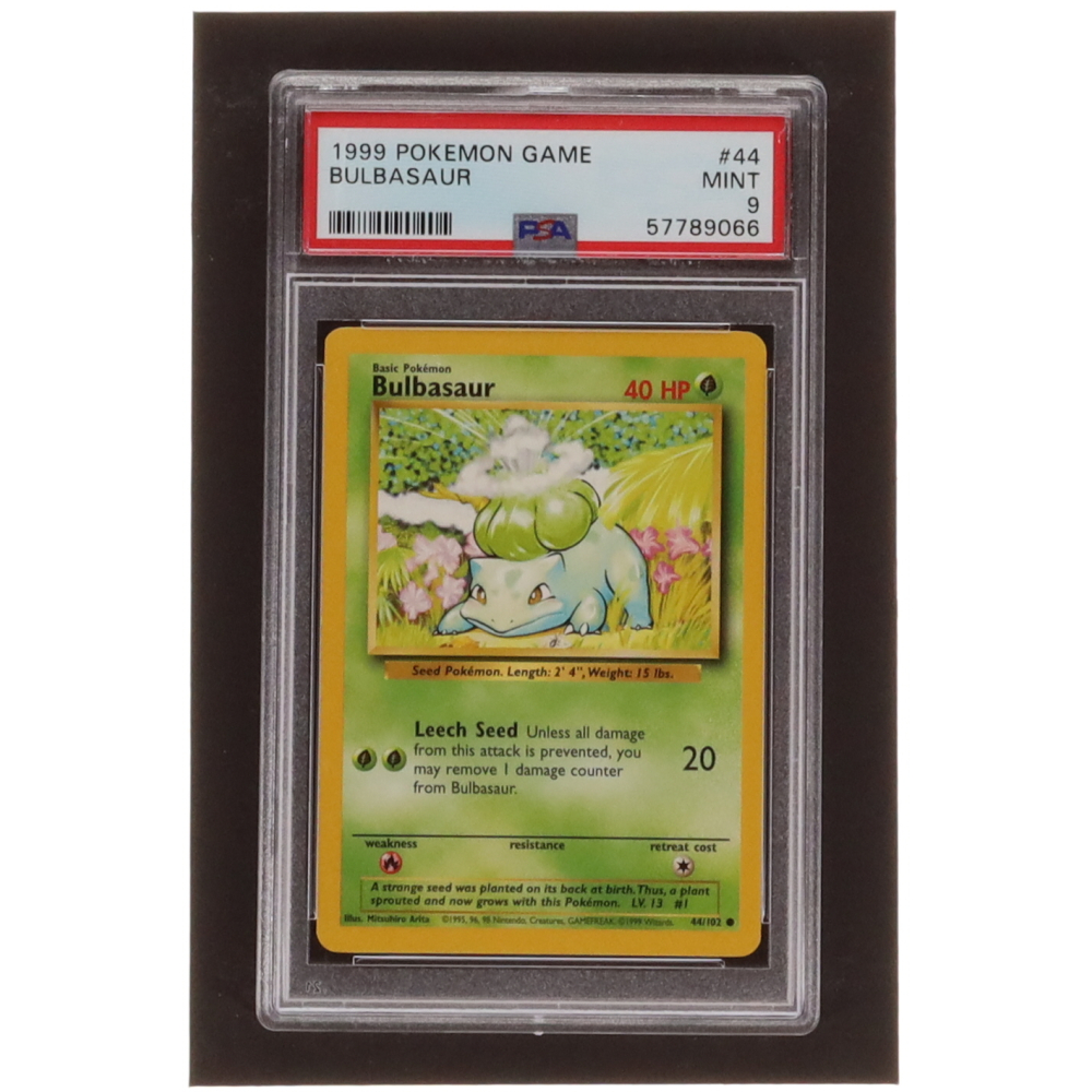 Bulbasaur Pokemon 1999 Base Unlimited #44 (PSA 9) | Pristine Auction