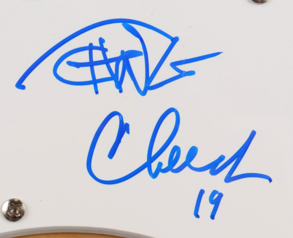 Cheech Marin & Tommy Chong Signed 39" Electric Guitar Inscribed "19 ...
