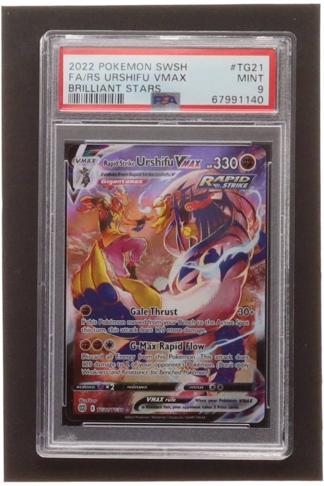 Urshifu VMAX 2022 Pokemon Sword and Shield Brilliant Stars Trainers ...