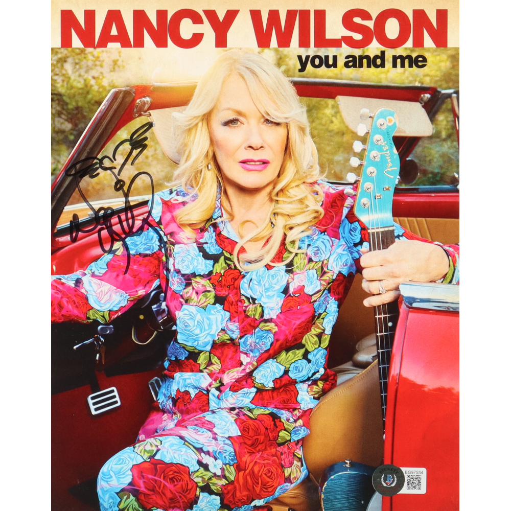 Nancy Wilson Signed 8x10 Photo (Beckett) | Pristine Auction