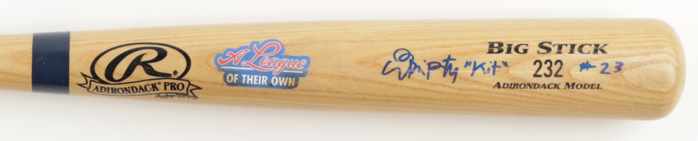 Lori Petty Signed "A League of Their Own" Rawlings Adirondack Big Stick ...