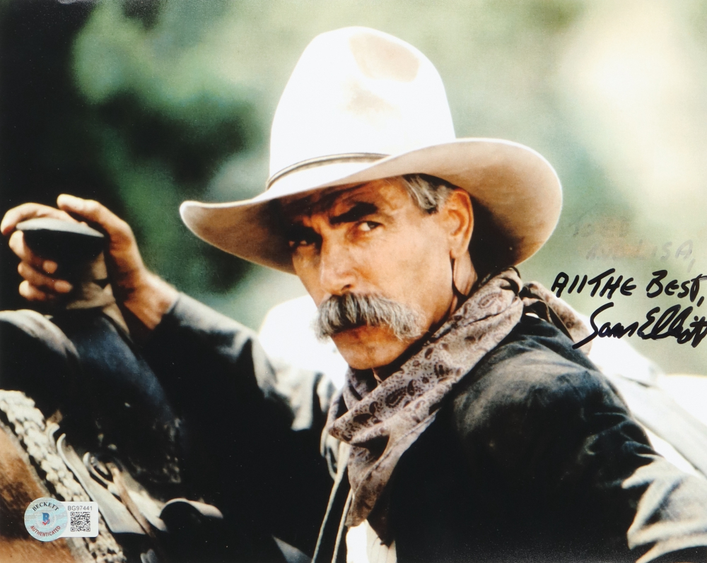 Sam Elliott Signed "The Big Lebowski" 8x10 Photo Inscribed "All The ...
