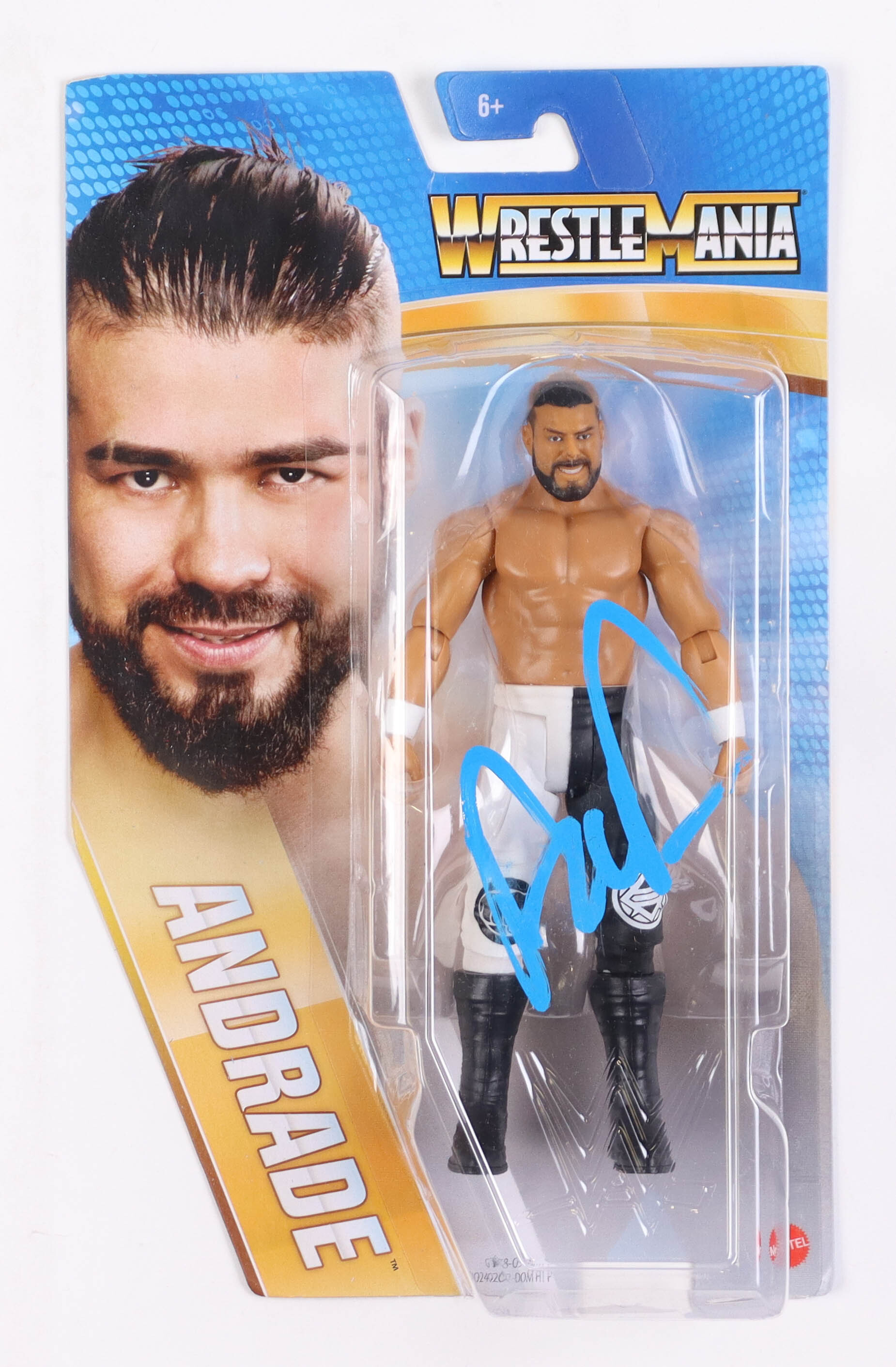 Andrade Signed WWE WrestleMania Action Figure (JSA) | Pristine Auction