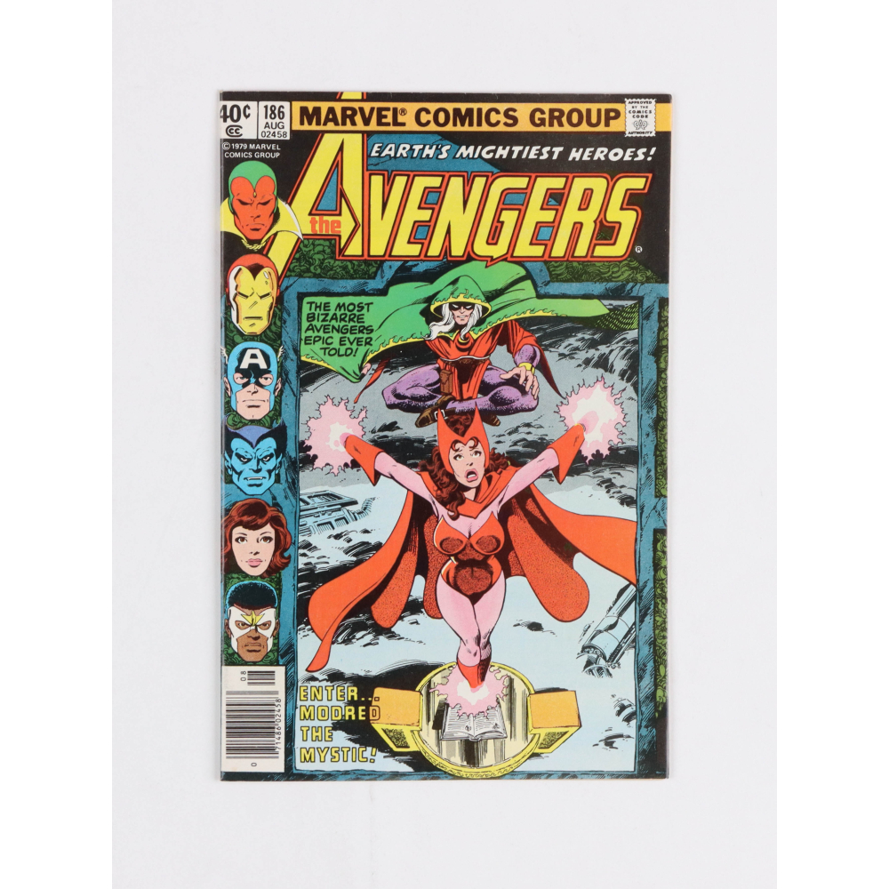 1979 "The Avengers" Issue #186 Marvel Comic Book | Pristine Auction