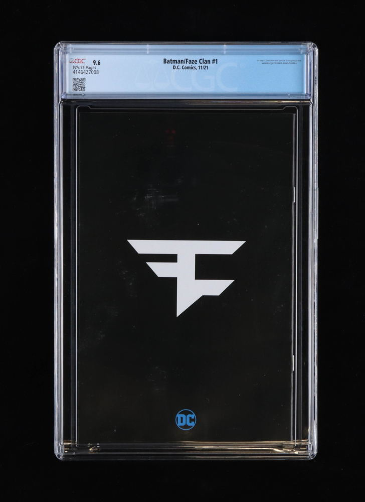 2022 "Batman: Faze Clan" Issue #1 DC Comic Book (CGC 9.6) | Pristine ...