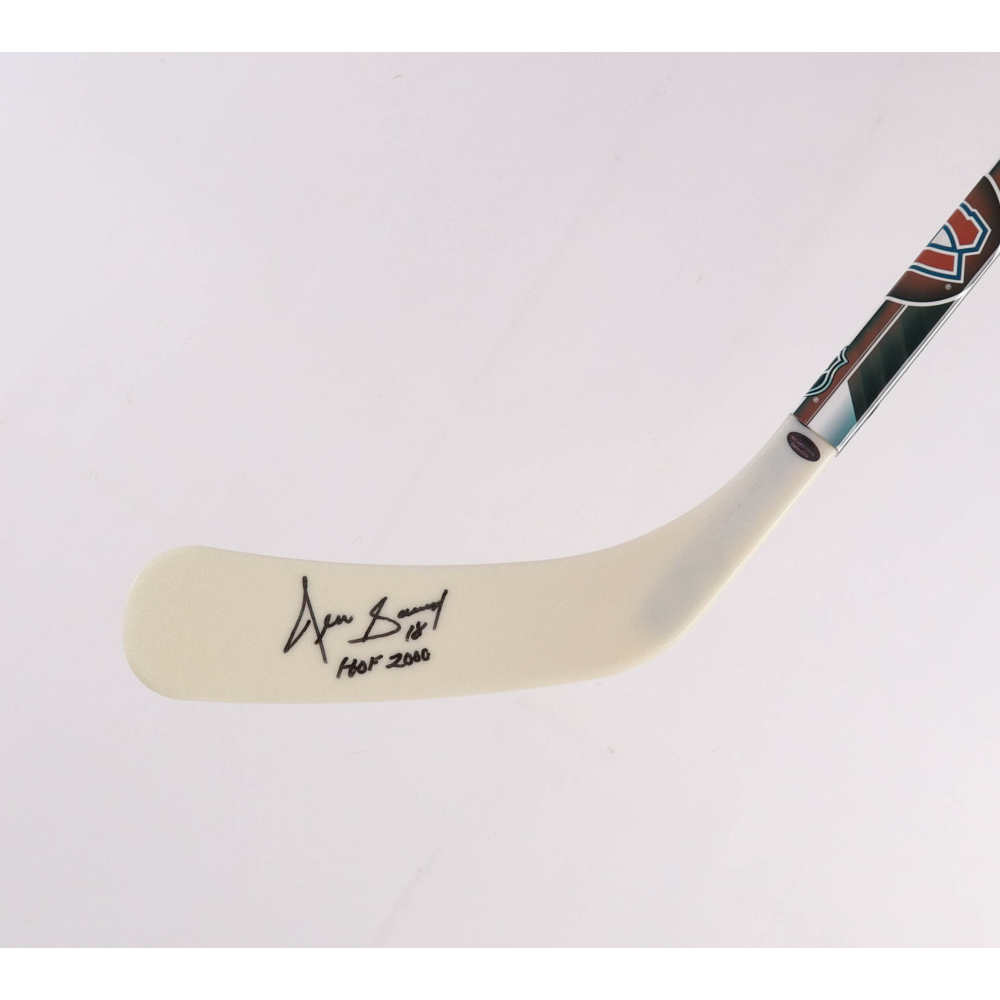 Denis Savard Signed Canadiens Hockey Stick Inscribed "HOF 2000 ...