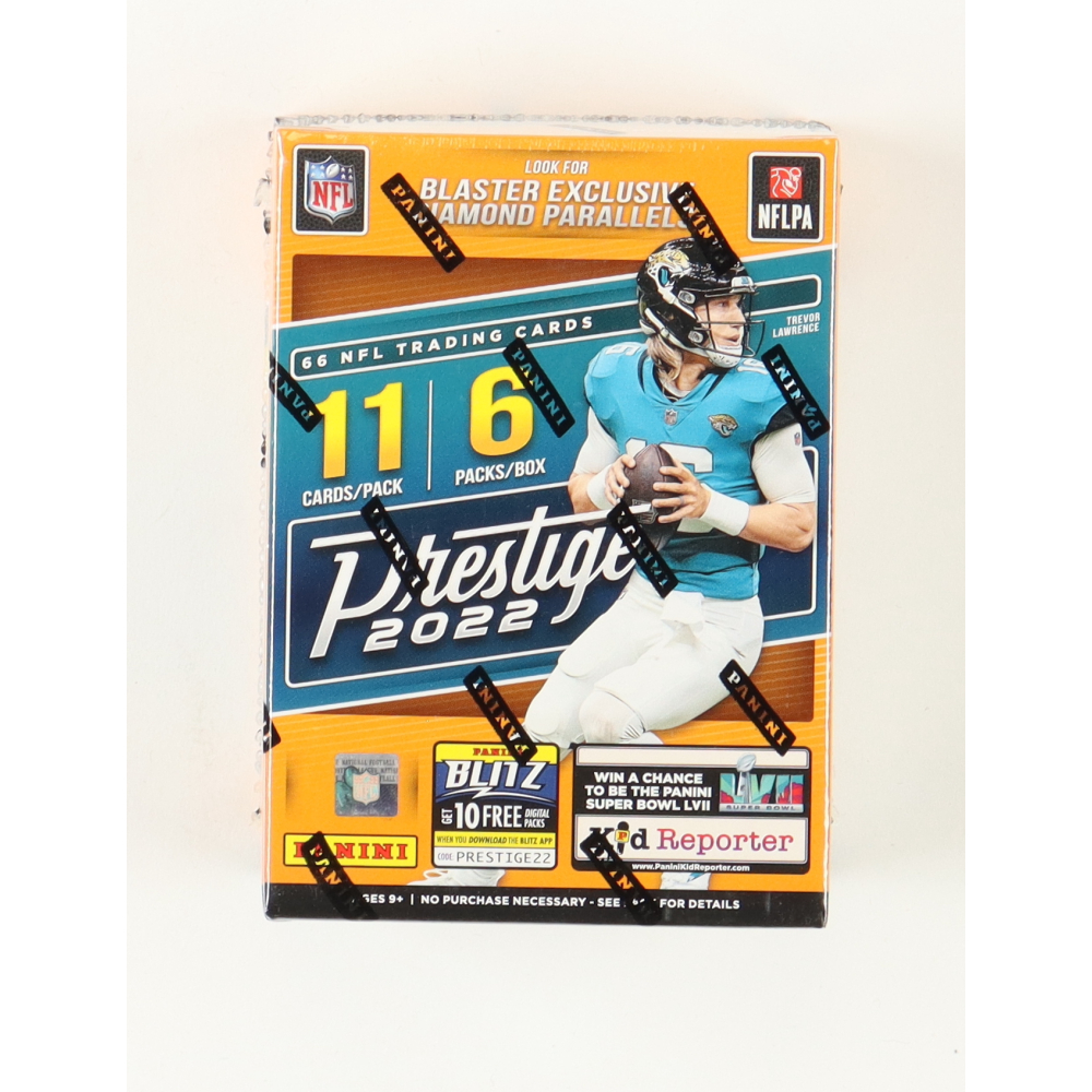 2022 Panini Prestige Football Blaster Box with (6) Packs | Pristine Auction