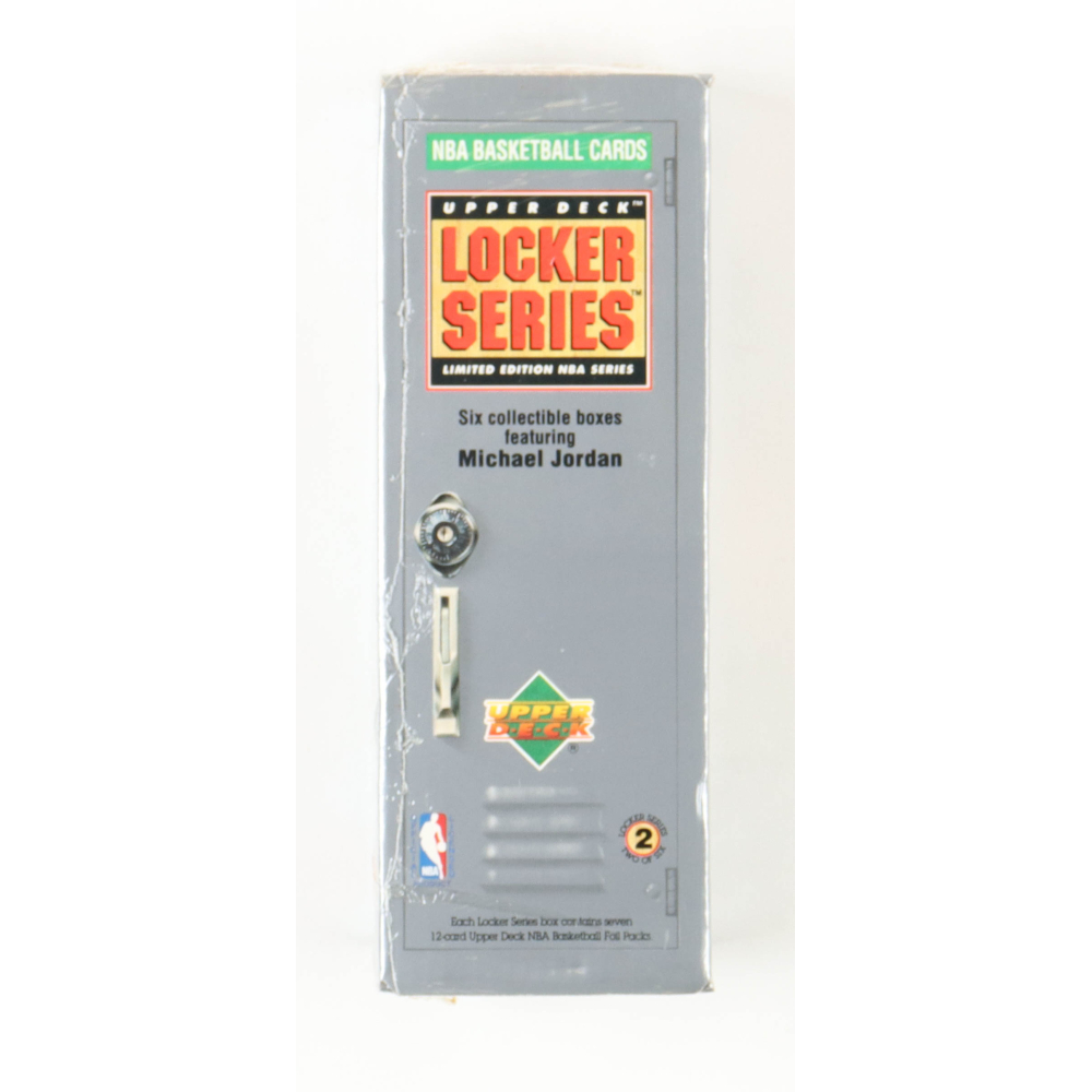 1991 Upper Deck NBA Michael Jordan Locker Series 2 Box with (7) Packs ...
