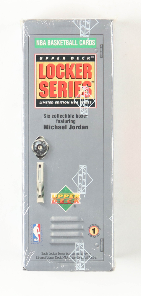 1991 Upper Deck NBA Michael Jordan Locker Series 1 Box with (7) Packs ...