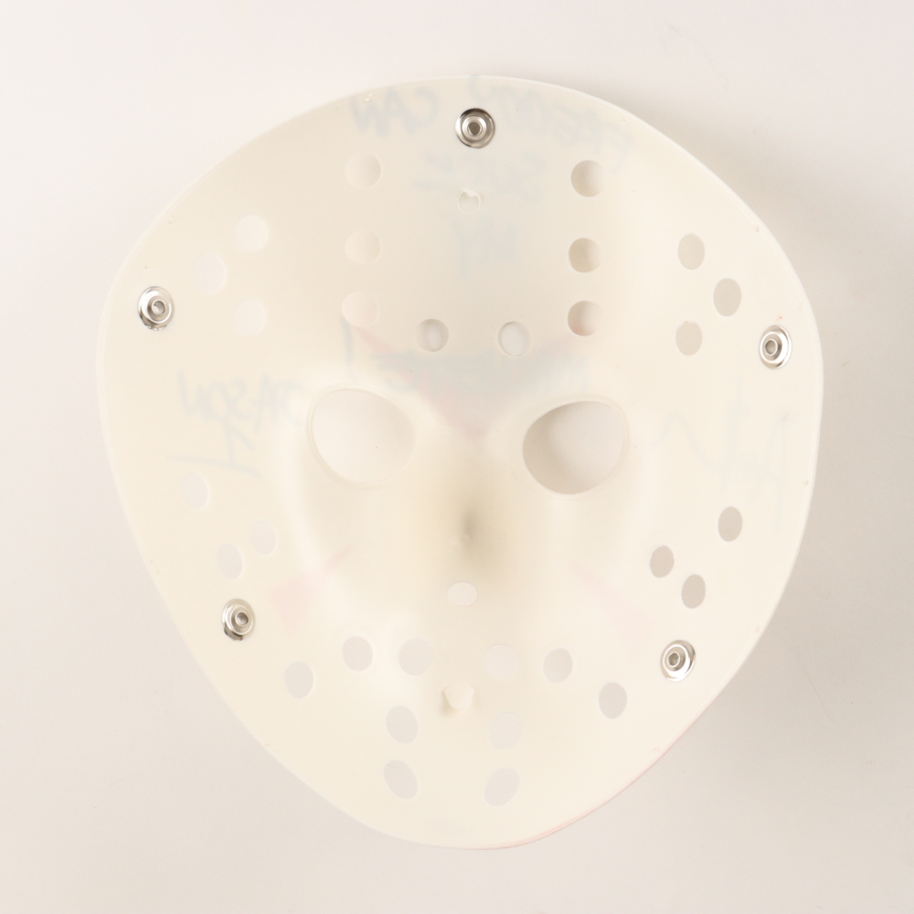 Ari Lehman Signed Jason "Friday the 13th" Hockey Mask Inscribed "Freddy ...
