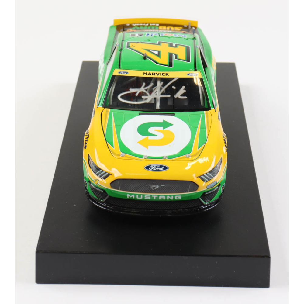 Kevin Harvick Signed 2021 NASCAR #4 Subway - 1:24 Premium Action ...