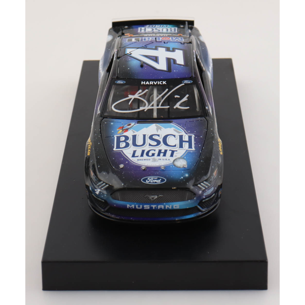 Kevin Harvick Signed 2021 NASCAR #4 Busch Light #Buschtothemoon - 1:24 ...