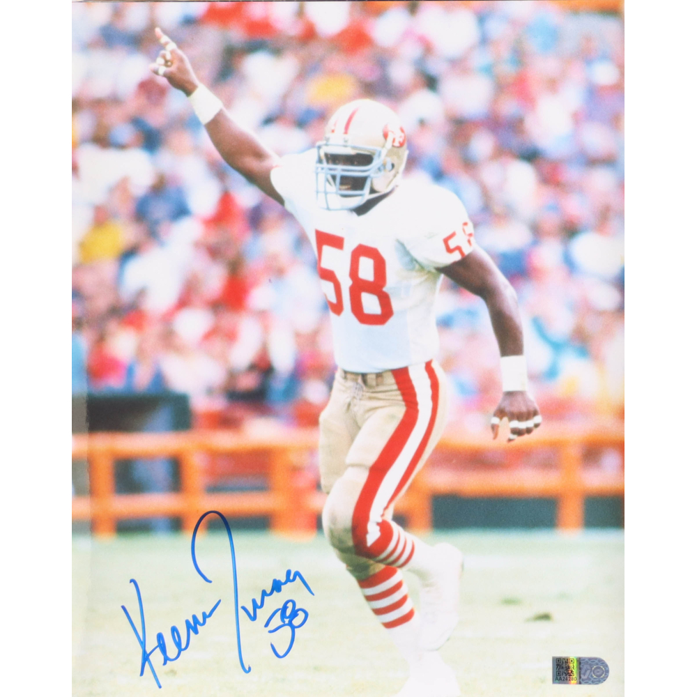 Keena Turner Signed 49ers 8x10 Photo (AIV) | Pristine Auction