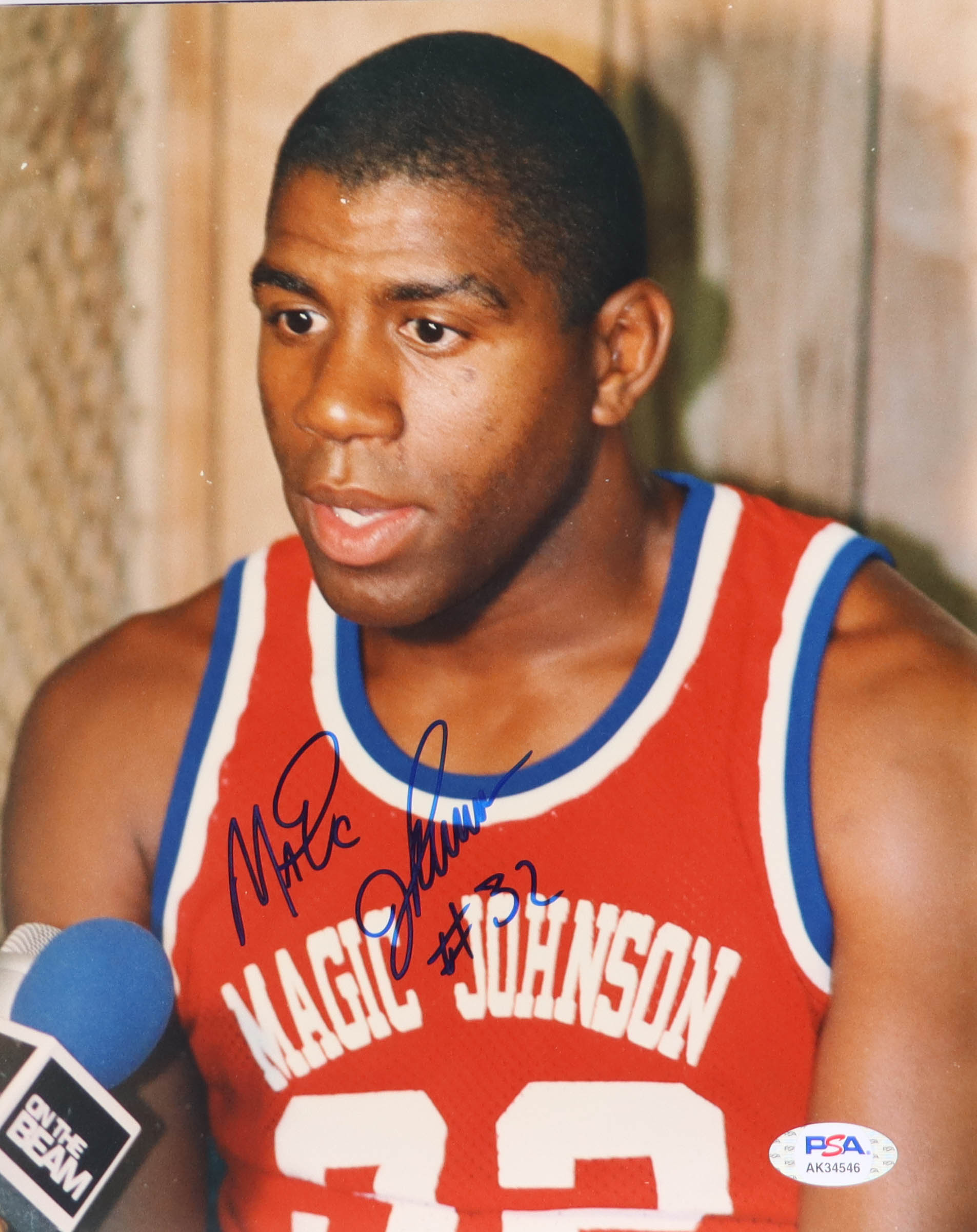 Magic Johnson Signed 8x10 Photo (PSA) | Pristine Auction