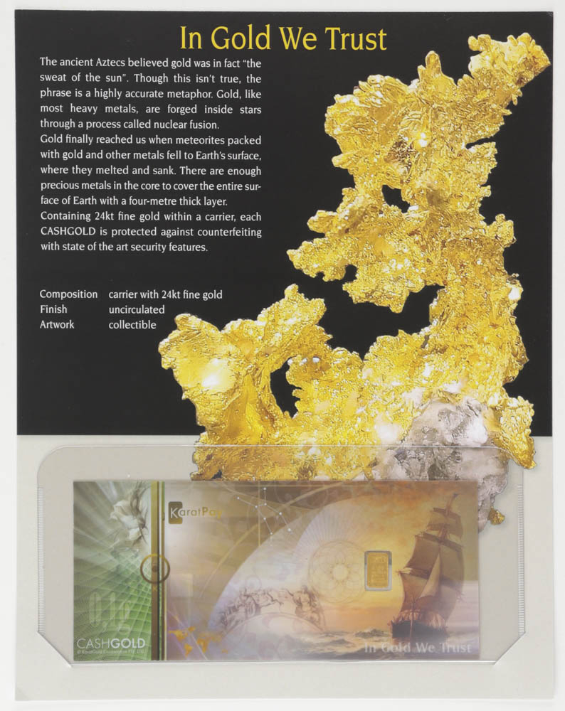 24kt Gold 0.10G .999 Fine Gold Bar | Pristine Auction