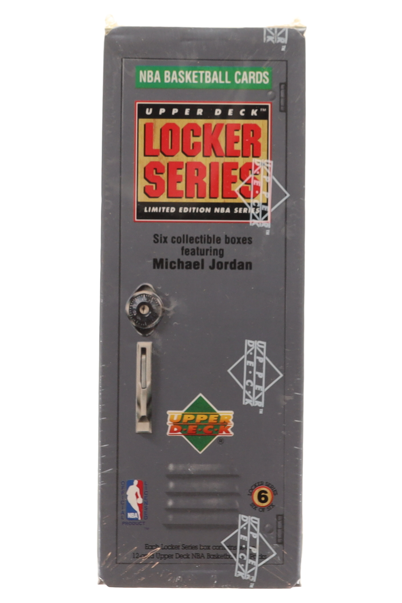 1991 Upper Deck NBA Michael Jordan Locker Series 6 Box with (7) Packs ...